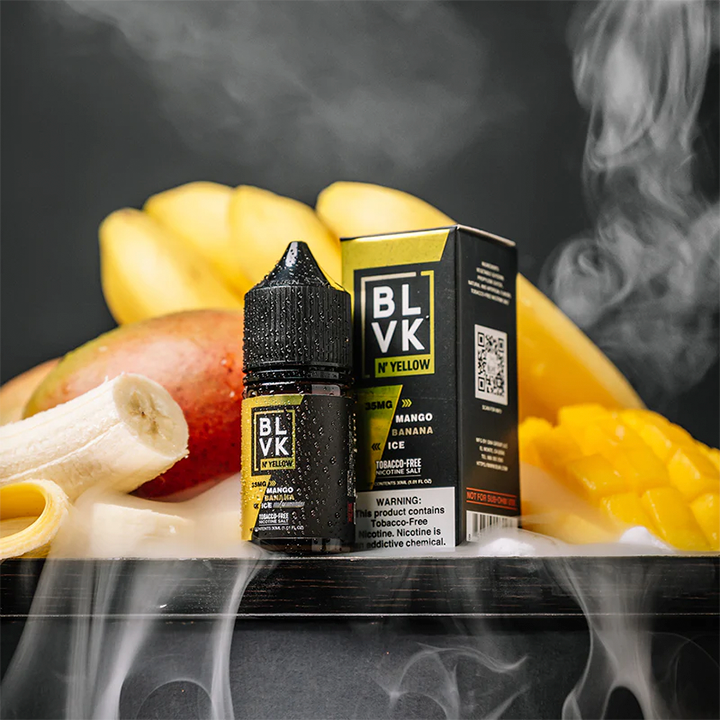 BLVK Salt Mango Banana Ice | The Original Vape