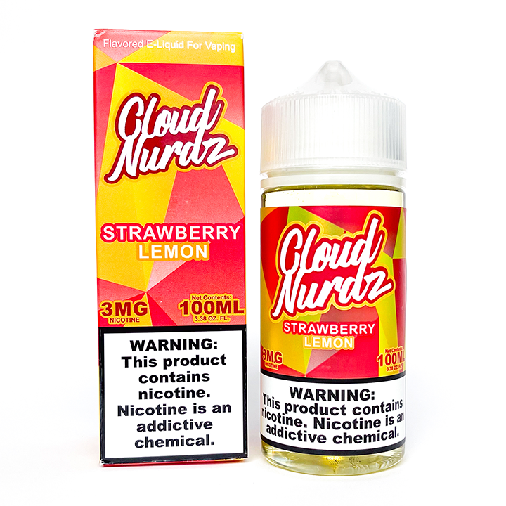 Cloud Nurdz E-liquid Strawberry Lemon | The Original Vape